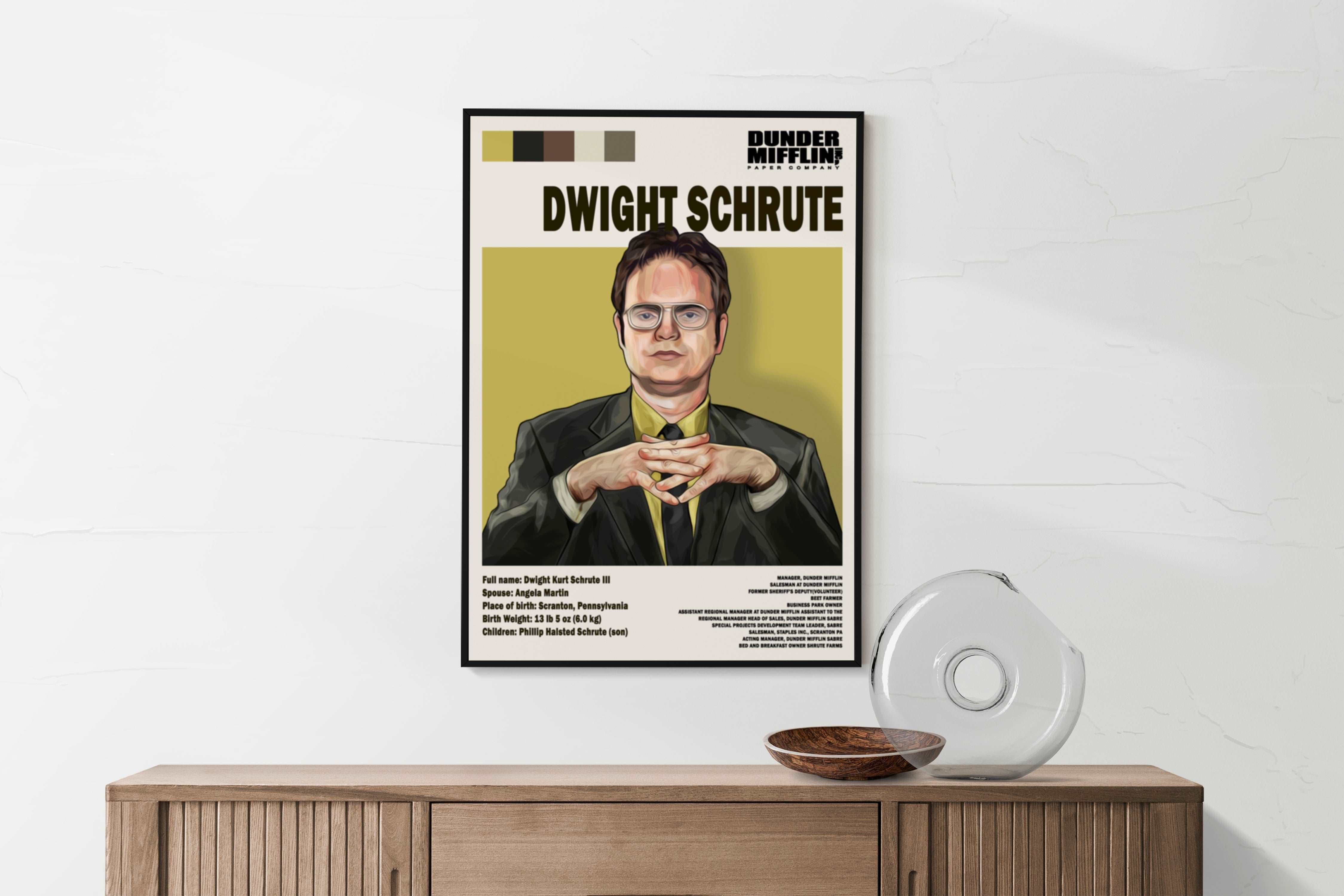Dwight Shrute The Office US Poster Kingz Dwight Shrute The Office US Poster Kingz