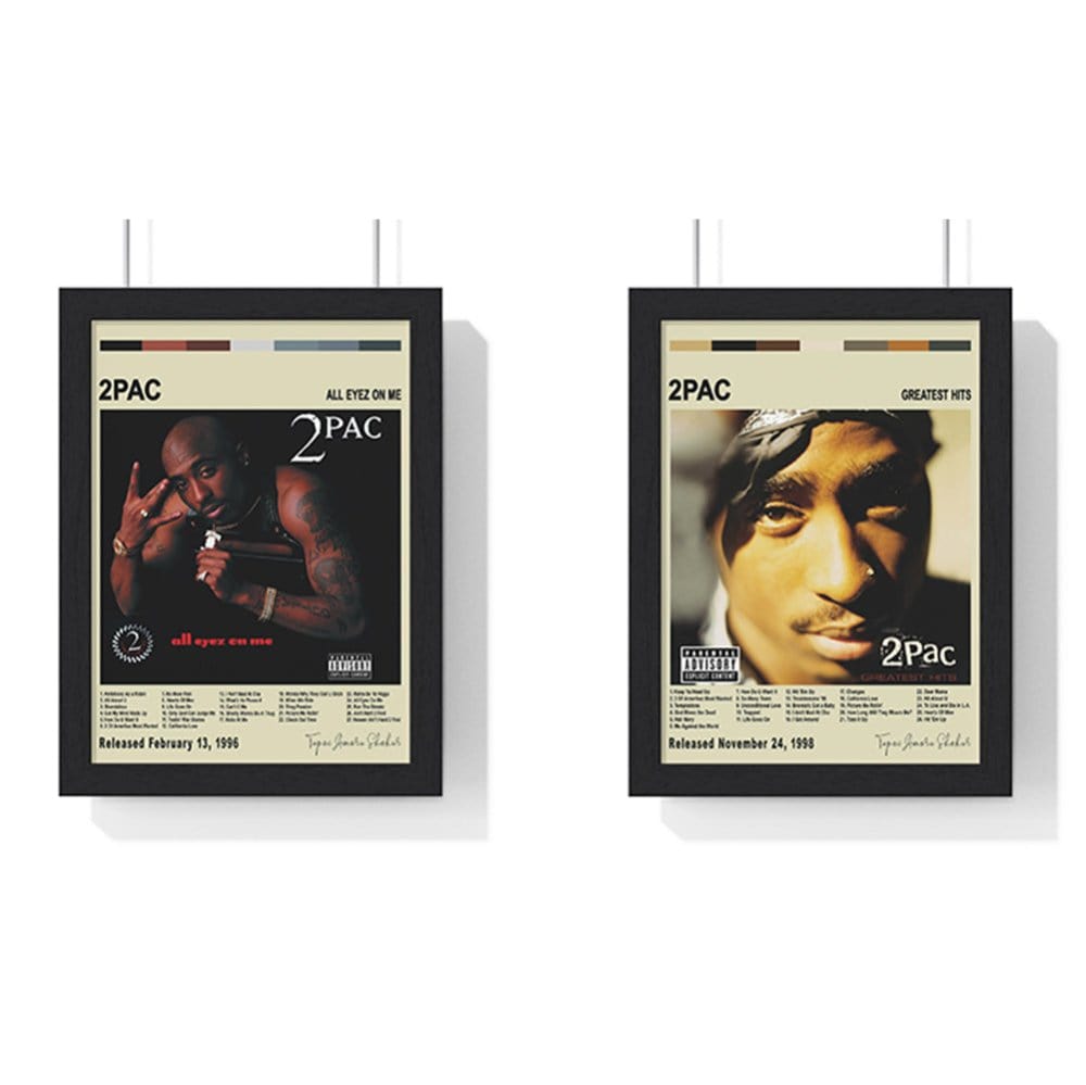2PAC Tupac Album Cover Poster - High Quality Print – Poster Kingz