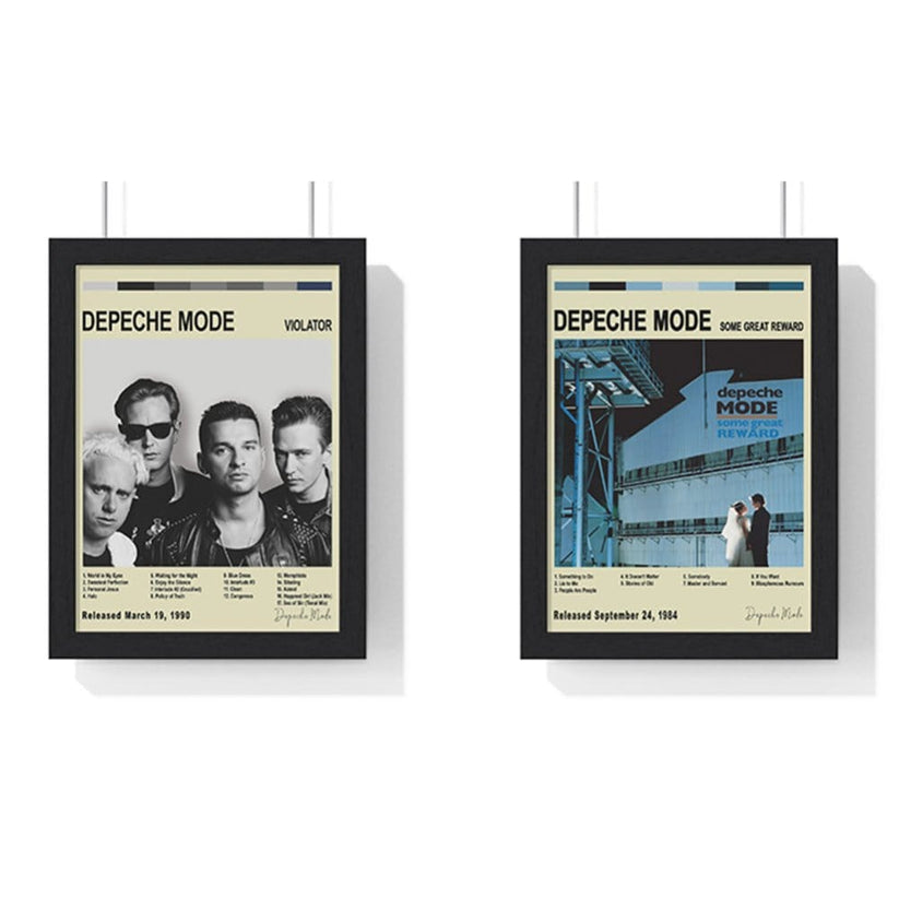 Depeche Mode Album Cover Poster – Poster Kingz