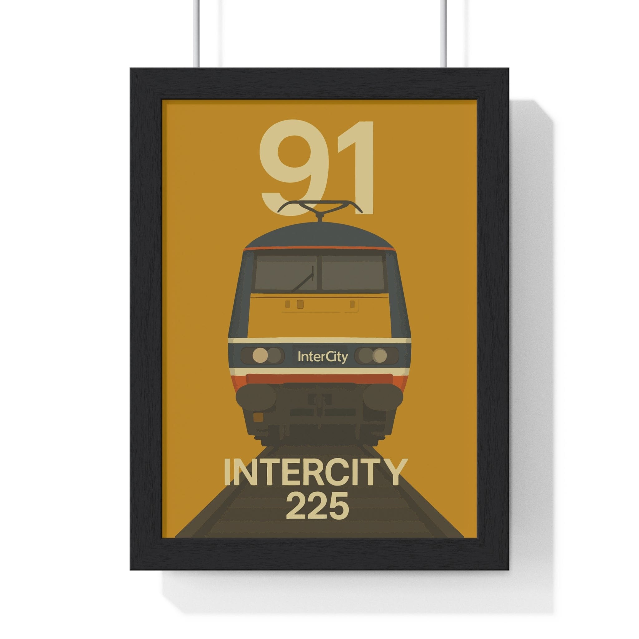 InterCity 225 Class 91 Train Poster – Iconic British Railway Wall Art ...