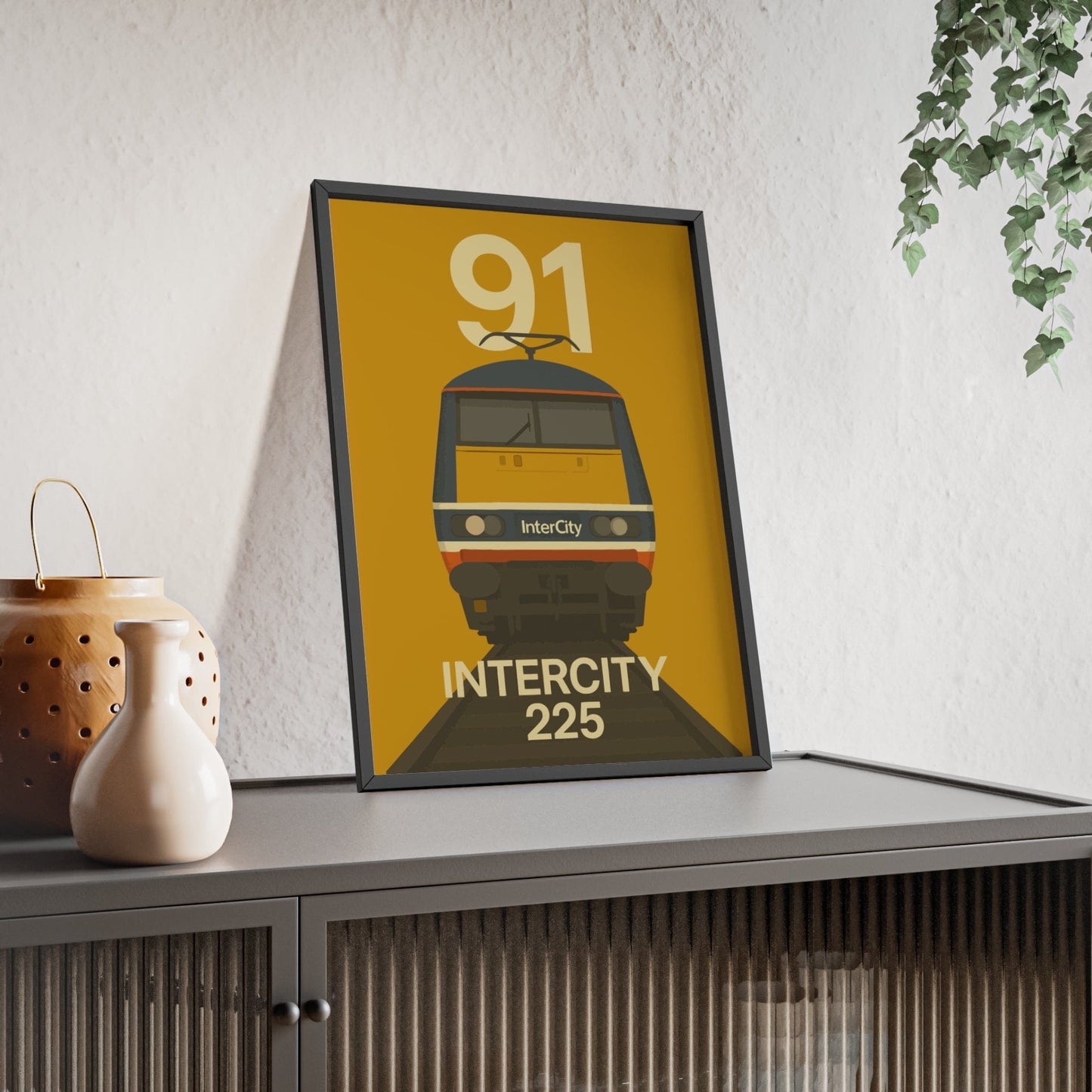 InterCity 225 Class 91 Train Poster – Iconic British Railway Wall Art ...