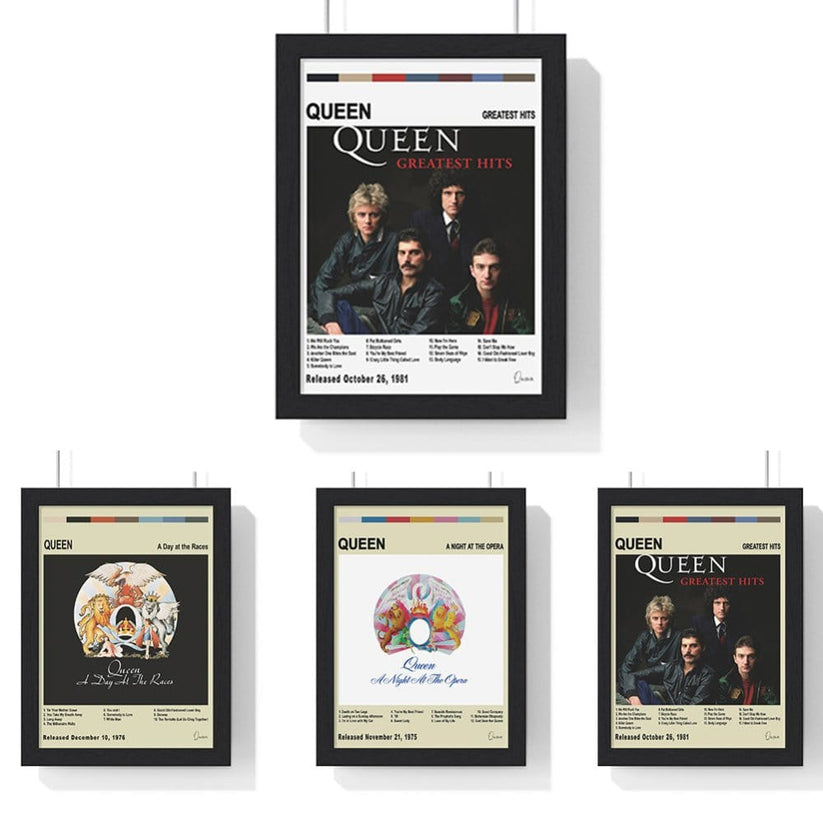 Queen Album Cover Poster - Iconic Artwork for Fans – Poster Kingz