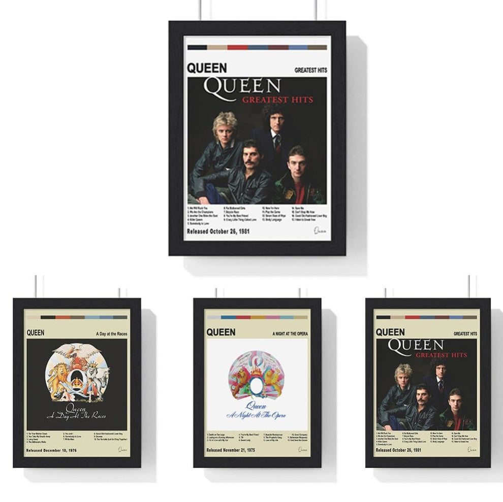 Queen Album Cover Poster - Iconic Artwork for Fans – Poster Kingz