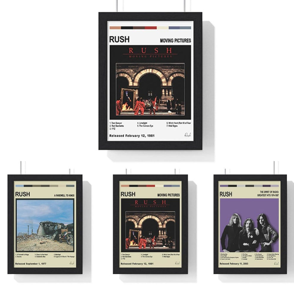 Rush Album Cover Poster - Limited Edition Collectible – Poster Kingz