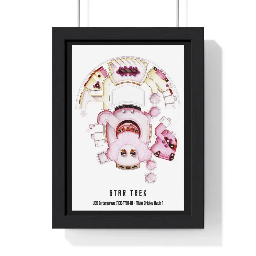 The Office Dunder Mifflin FloorPlan" - Unique Layout Design – Poster Kingz