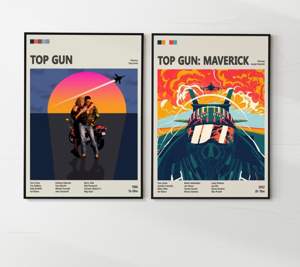 Top Gun Maverick Movie Poster Print – Poster Kingz